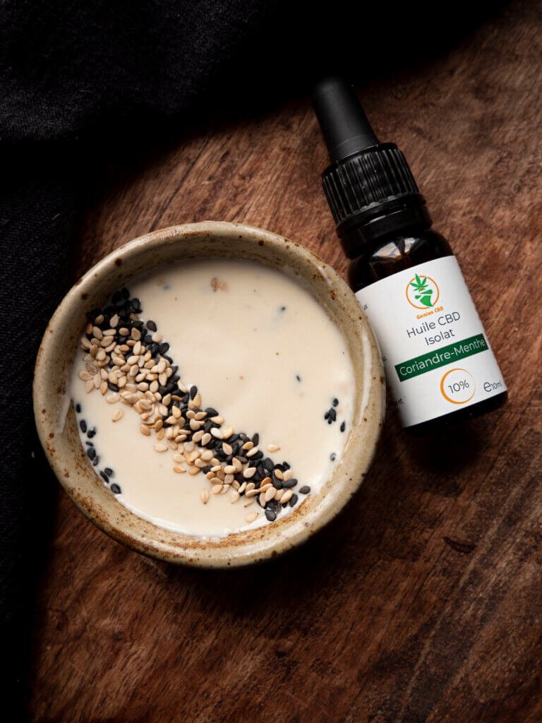 Recette CBD : sauce tahini citron - Genius CBD
